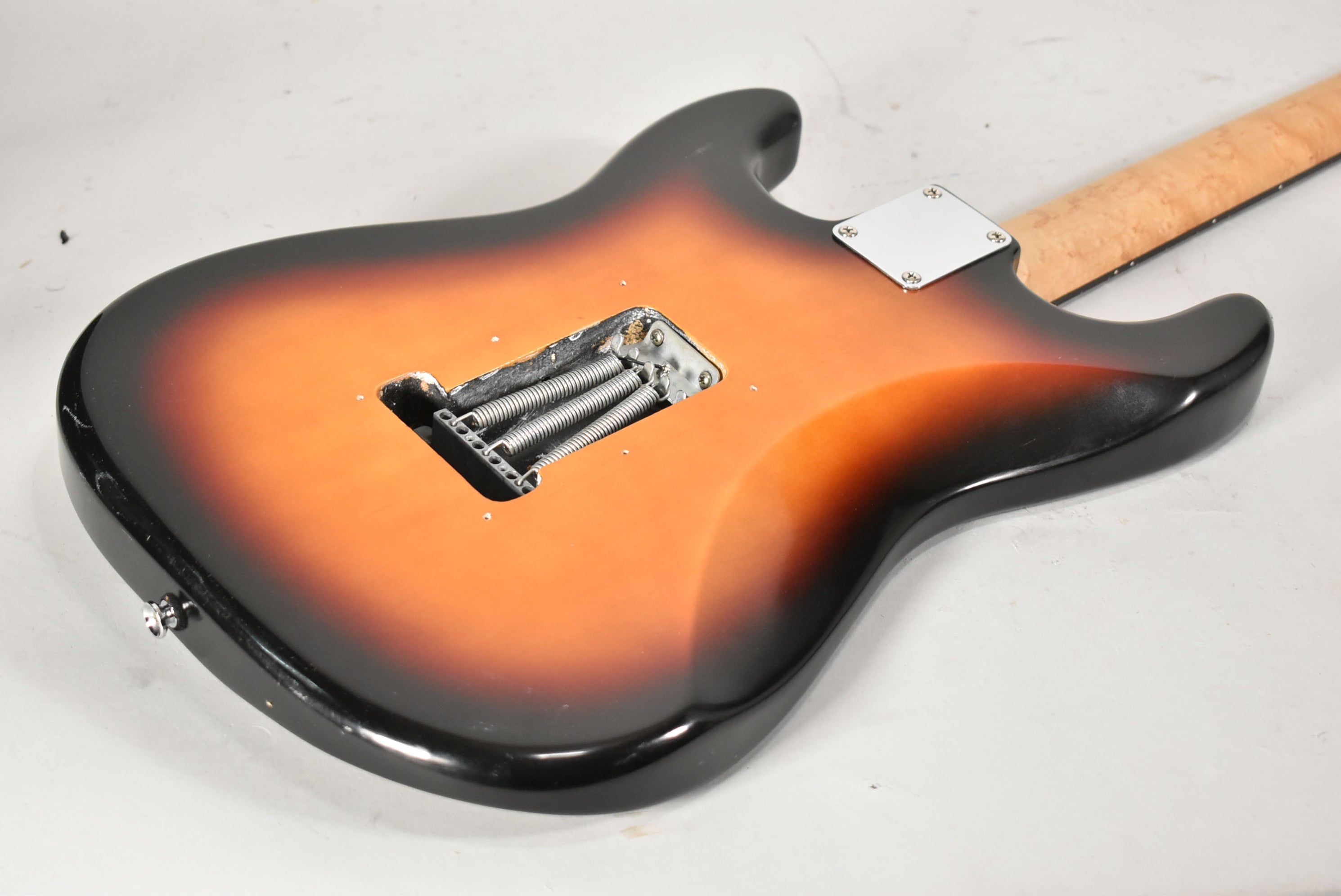 HSS Partscaster Strat Type Sunburst Finish Electric Guitar – Imperial ...