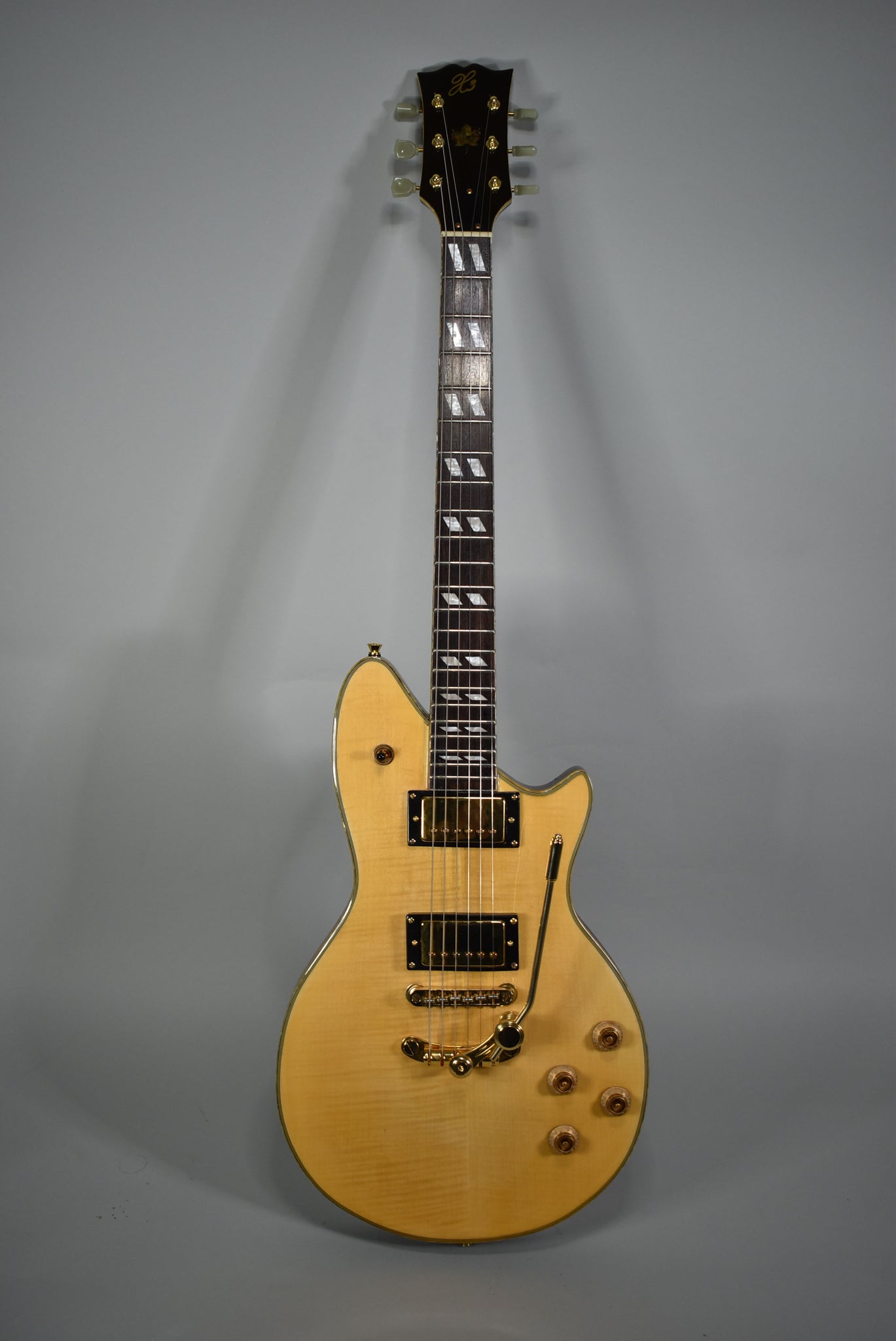 X3 Maple Top Mahogany Body Natural Finish Electric Guitar – Imperial ...
