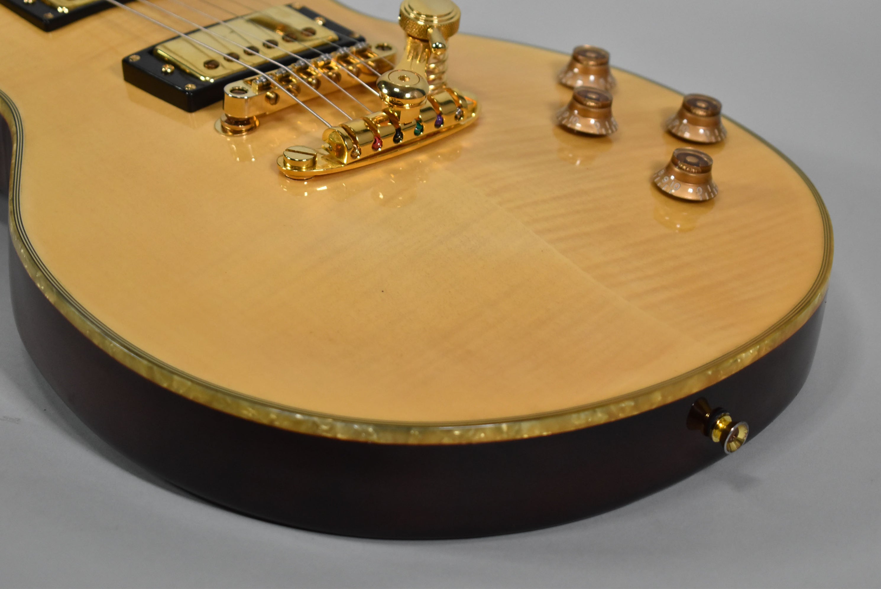 X3 Maple Top Mahogany Body Natural Finish Electric Guitar – Imperial ...