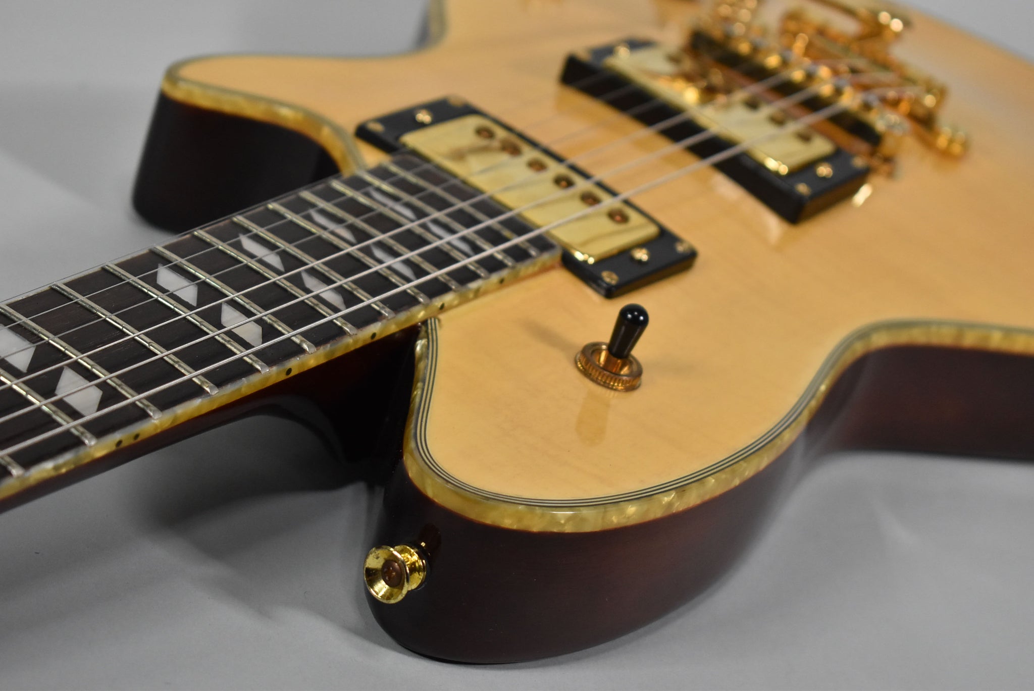 X3 Maple Top Mahogany Body Natural Finish Electric Guitar – Imperial ...